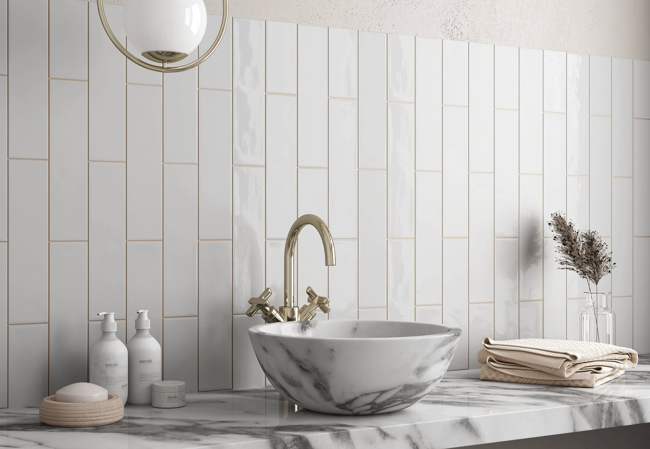 Azulejo Español Zarati Light Grey 7.5x30 cm - Samboro Costa Rica