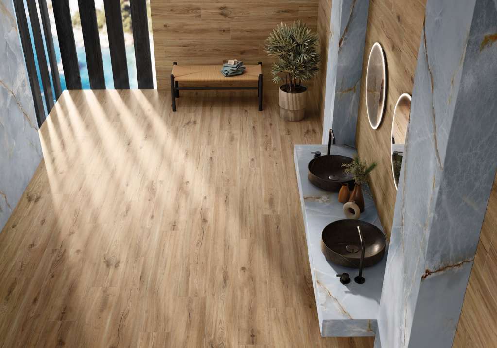 Porcelanato Español Telma Roble Mt Rect 30x150 cm - Samboro Costa Rica