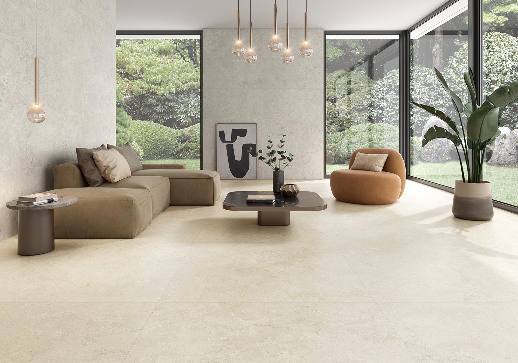Porcelanato Español Portland Stone Beige Rect Matt 59.5x119.3 cm ...